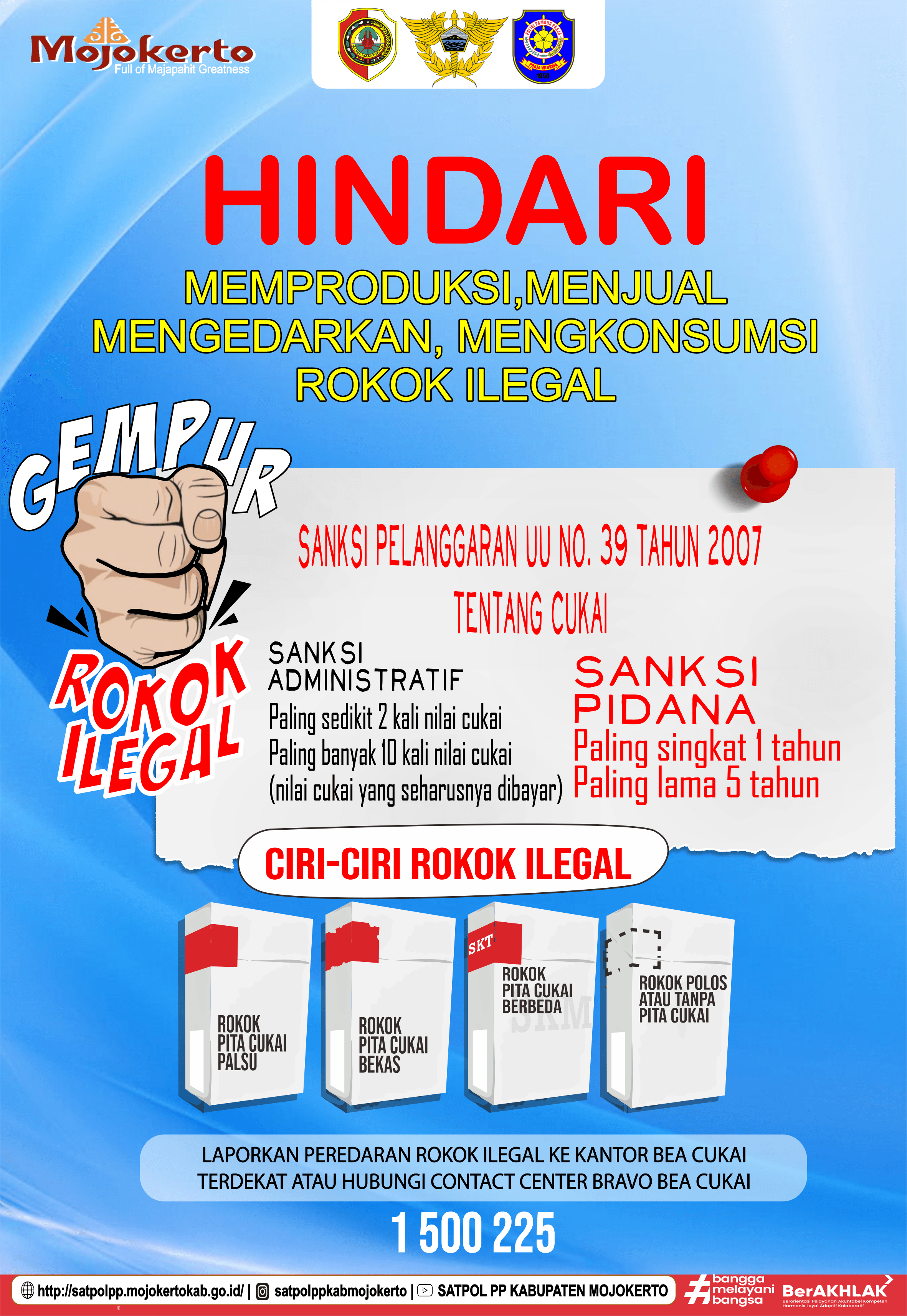 GEMPUR ROKOK ILEGAL - Jejak Jurnalis